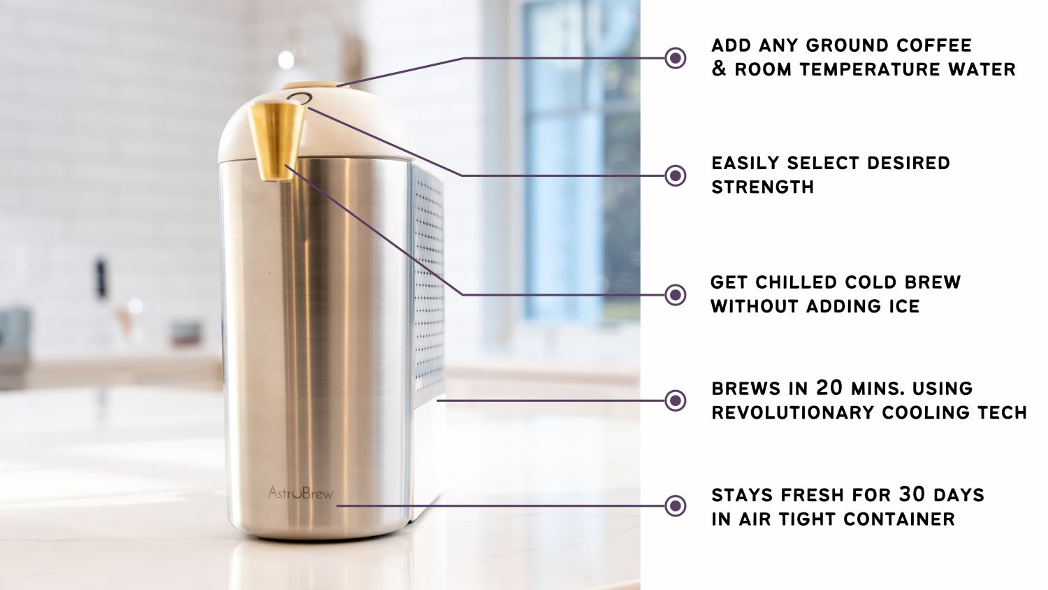 AstroBrew Cold Brew Coffee Maker